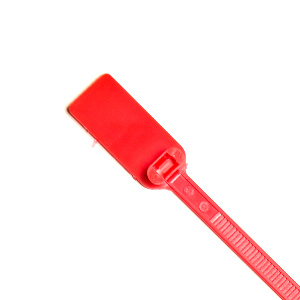 1-1/8" X 3/4" Blank Flag Cable Tie Markers, 6" Wrap | Cable Ties Plus